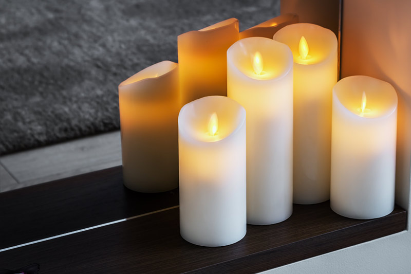 Candles - Fire safety at home | London Fire Brigade
