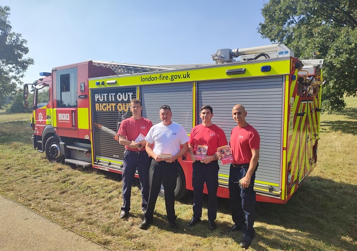 Firefighters urge Londoners to act safely and responsibly as heatwave ...