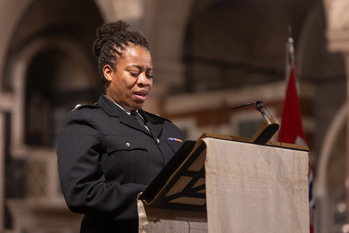 Christmas carol service - another festive success! | London Fire Brigade